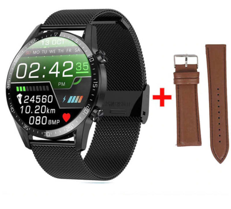 ⌚Smartwatch Sportowy Health Pro Z Pomiarem Temperatury, Ciśnienia ...